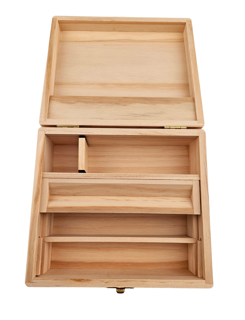 Rolling Box Hout - L